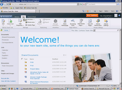 SharePoint Sri Lanka: SharePoint 2010 Screen shots